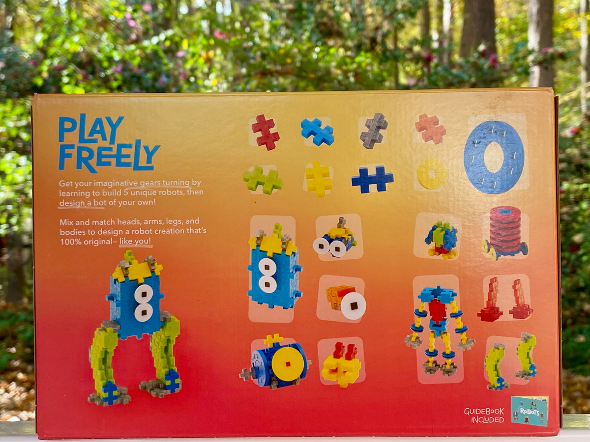 Plus-Plus Learn to Build Robots – Elements Museum Store at the Museum of Life and Science